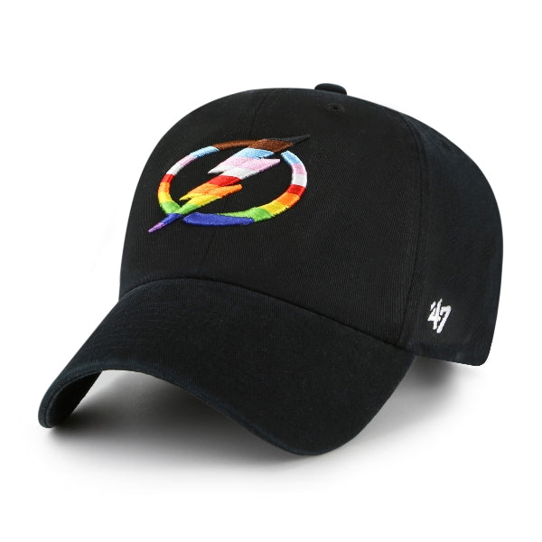 Tampa Bay Lightning '47 Black Pride Clean Up Hat