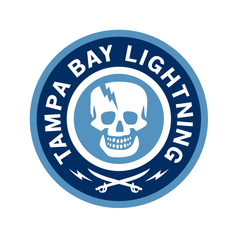 Tampa Bay Lightning 2026 Stadium Series Skull Logo 4-inch Vinyl Sticke